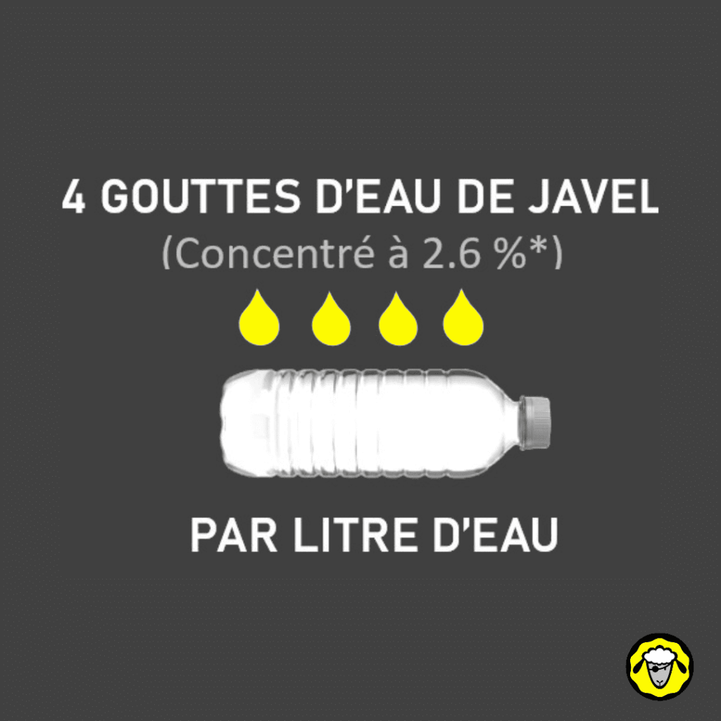 Javel pour rendre l’eau potable : tout savoir en 9 points